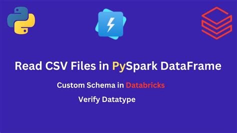Reading Csv Files Into Dataframes With Custom Schemas Using Spark In Azure Databricks Youtube