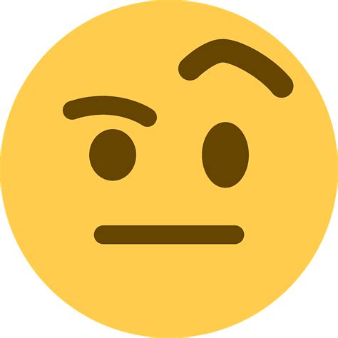 Eyebrow Raised Emoji