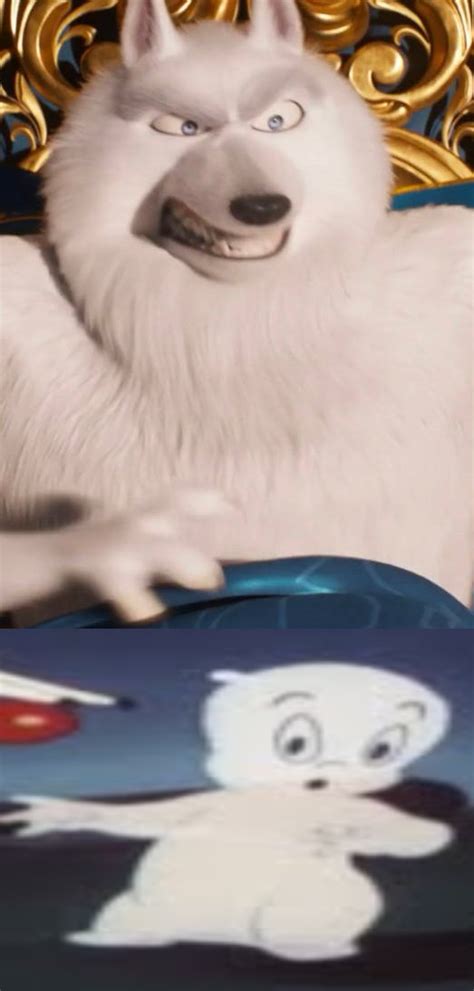 Casper The Friendly Ghost Is Scared Of Jimmy Crystal By Maxiethefox2005