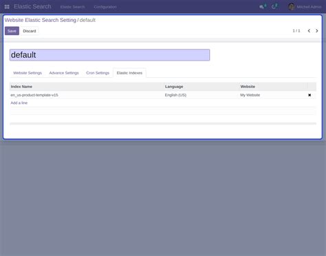 Odoo Smart Search Using Elasticsearch Webkul