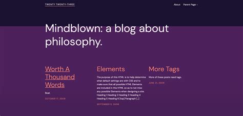 The Twenty Twenty Three Theme By Wordpress Just Dropped Heres Why It