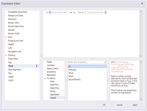 Conditionally Change The Label Text NET Reporting Tools DevExpress