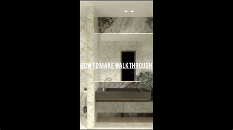 How To Make Walkthrough By Using Sketchup With Vray Youtube