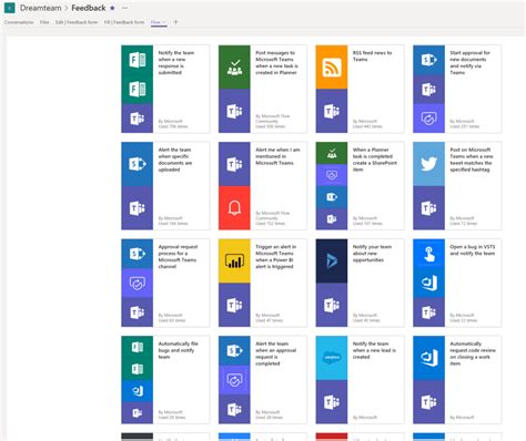 build a flow to your team s forms and get notified when team form is