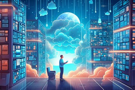 The Power Of Cloud Computing Interconnected Network Of Virtual Clouds Where Data Flows