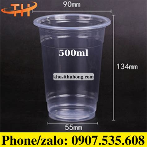 Ly Nhựa Pp Trơn 360ml