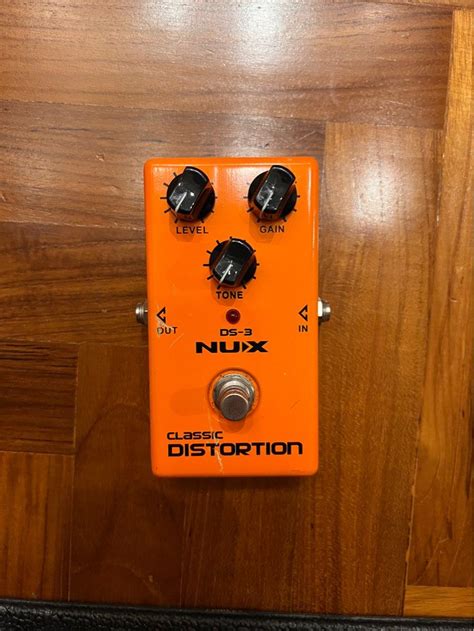 Nux Ds 3 Classic Distortion Pedal Hobbies And Toys Music And Media Music