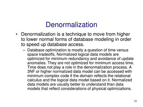 Ppt Normalization Of Database Powerpoint Presentation Free Download