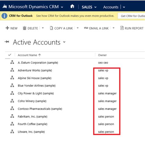 Hierarchy Security In Dynamics 365 Customer Engagement On Premises Microsoft Learn