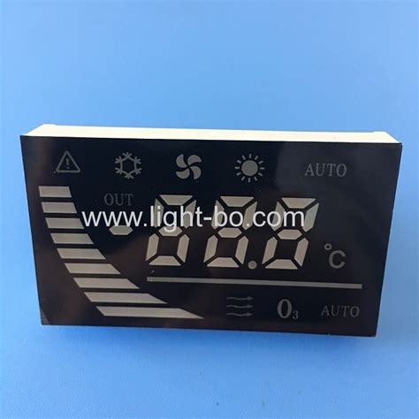 Customized 7 Segment Led Display Module For Automotive Air Conditioner