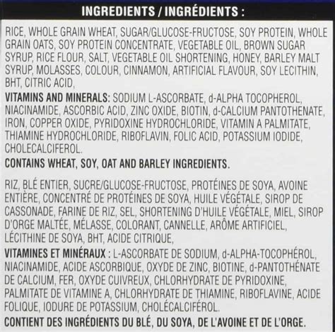 Is Vector Cereal Healthy Ingredients And Nutrition Facts Cereal Secrets