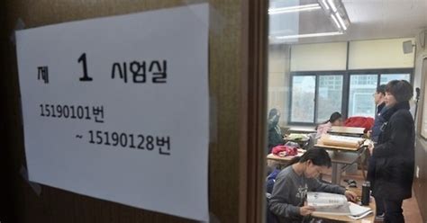 수능시험 부정행위 응시생 대구 2명 적발