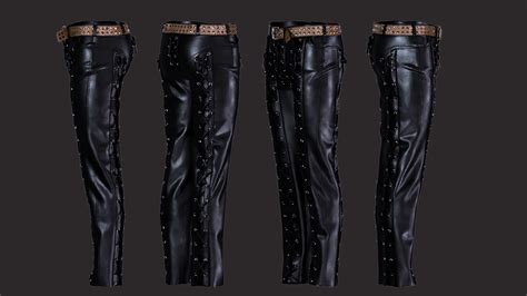 artstation tutorial clo3d md realistic leather pant modeling clo3d