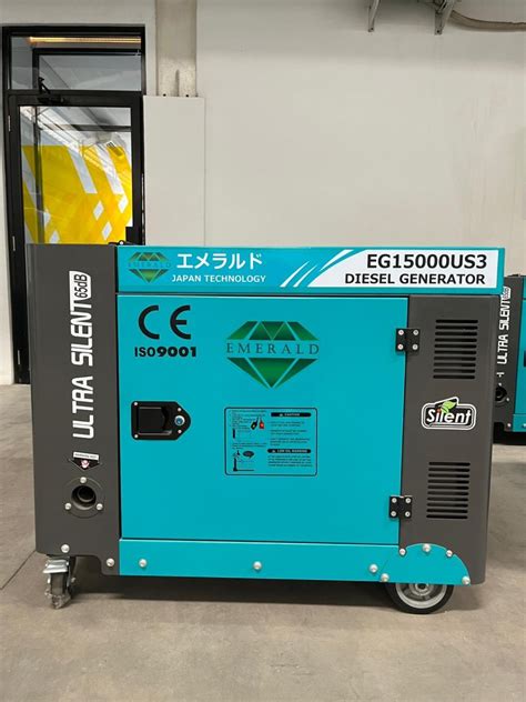 Jual Genset Silent 12 Kva Emerald Murah Harga Genset Silent 12 Kva