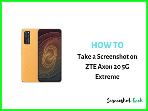 How To Take A Screenshot On ZTE Axon G Extreme EASY Methods