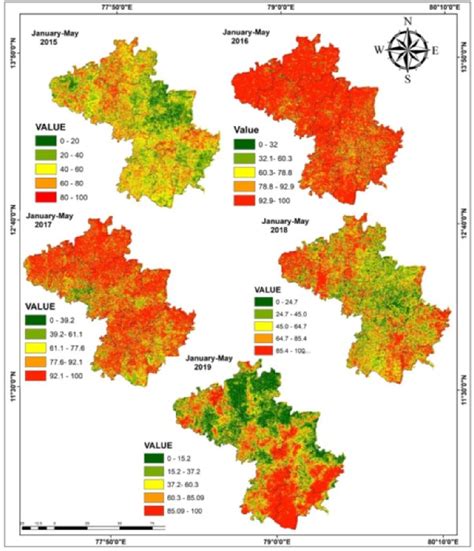 Figure 2 From Analysis Of Drought Severity And Vegetation Condition Prediction Using Satellite