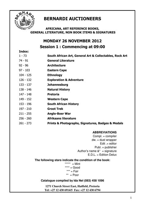 Aa Sob November 2012 Cat Bernardi Auctioneers