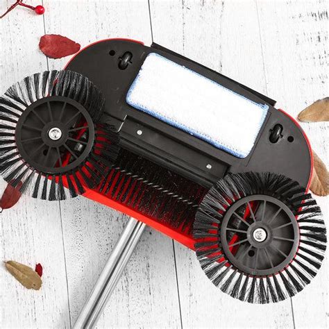 РОТИРАЧКА МЕХАНИЧКА МЕТЛА ЗА ЧИСТЕЊЕ СО ТРОЈНА ЧЕТКА Extrapopust Mk Extra Popust