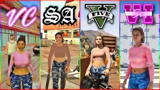 Lucia VI GTA Mai Shiranui Add On Ped Replace GTA Mods