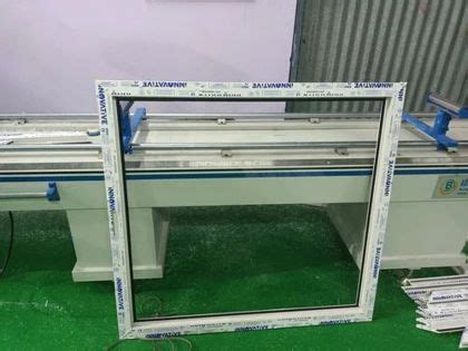 White UPVC Rectangular Fix Window Frame At 460 00 In Bihar