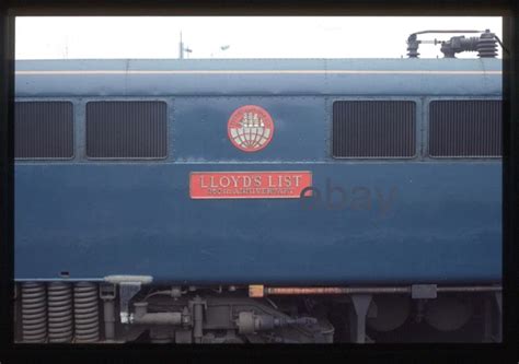 Original 35mm Slide Ac Electric Nameplate 86222 Lloyds List At