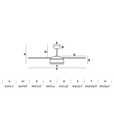 VULCANO L LED Ventilatore Da Soffitto Bianco Con Motore DC