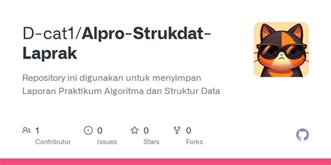 GitHub D Cat1 Alpro Strukdat Laprak Repository Ini Digunakan Untuk
