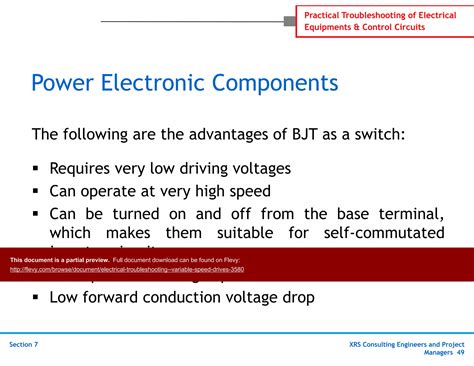 Electrical Troubleshooting Variable Speed Drives PPT