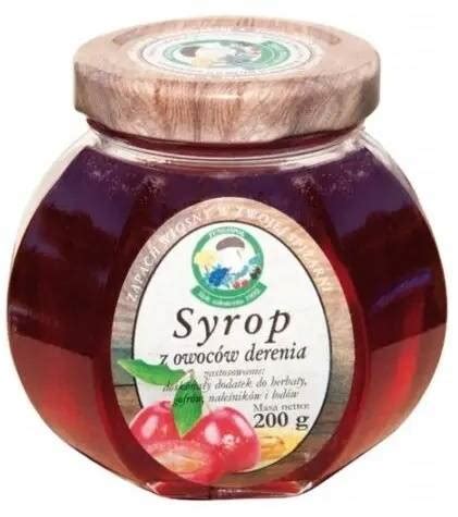 Syrop Z Owocu Derenia Ml Fungopol Sklep Zielona Esencja