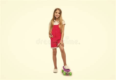 Photo Of Cheerful Teen Girl With Skateboard Teen Girl With Skateboard