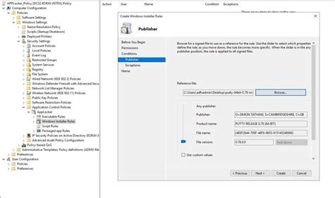 APPLOCKER POLICY Windows And Active Directory Security