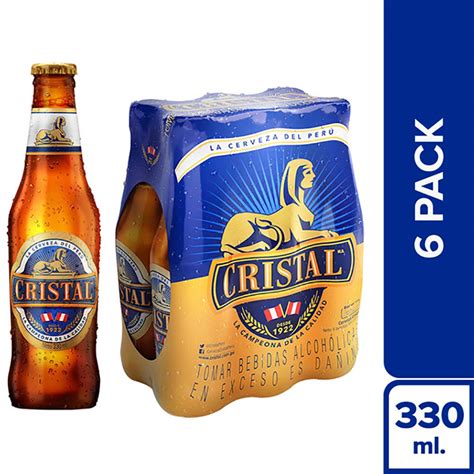 Cerveza Cristal Lata Agromiperu