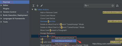 Intellij Idea 代码字体大小放大缩小的设置快捷键（十）ij编程怎么使用字体怎么放大 Csdn博客