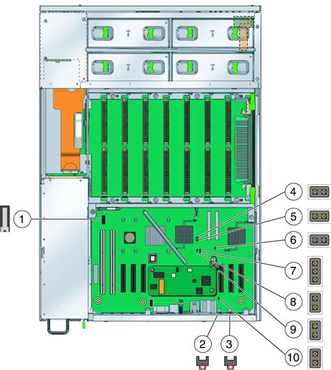 Sun Fire X4640 Server Motherboard Jumpers And Switches Sun Fire X4640 Server Service Manual