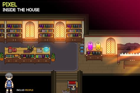 Pixel Inside The House 2d Tiles Unity Asset Store