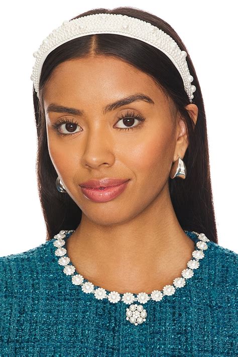 Eugenia Kim Flora Headband In Ivory REVOLVE