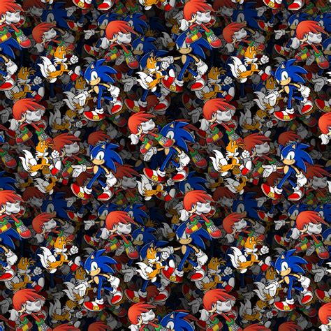 Sonic The Hedgehog 23 Pattern