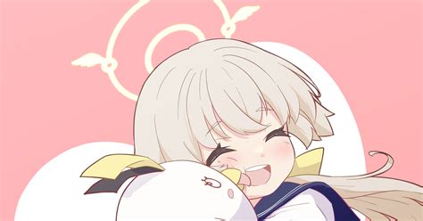 ブルーアーカイブ 【まいにちヒフミ089】ぎゅ！ おぐらのイラスト Pixiv