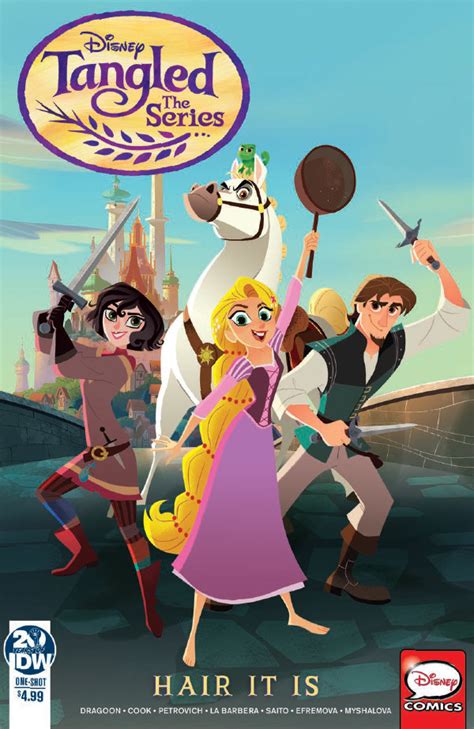 Comic Book Preview Tangled The Series Hair It Is
