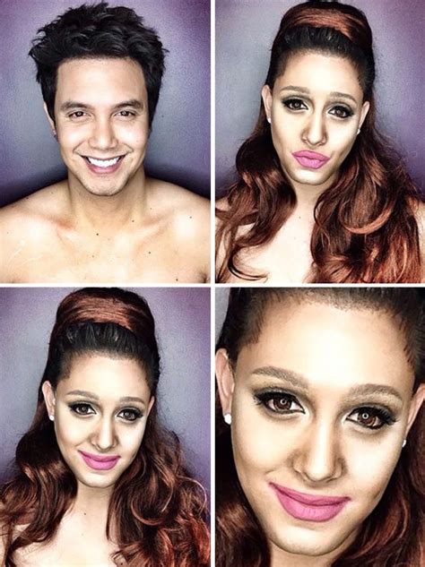 Guy Uses Makeup To Transform Himself Into Female Hollywood Celebrities
