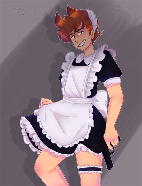 Eddsworld Tord Maid 🛐 Dibujos Dibujos Animados Bonitos Imagenes De