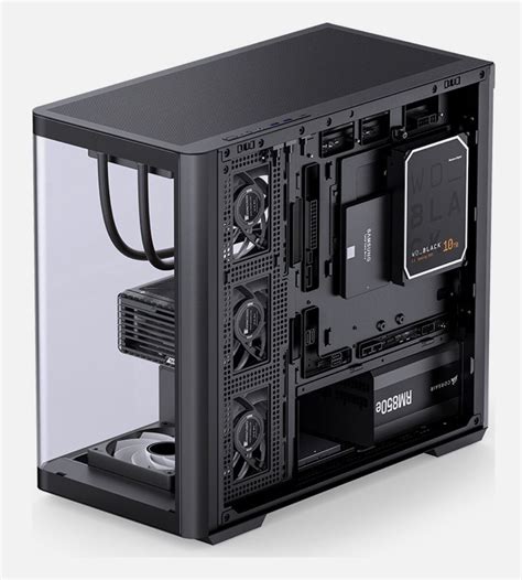 Jonsbo D Startet Mit Gebogenem Fenster Und Platz F R Zehn L Fter F R Euro Notebookcheck