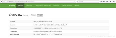 Hadoop分布式文件系统hdfs Csdn博客