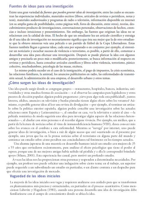 Docx Cómo Surgen Las Ideas De Investigación Dokumentips