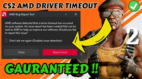 CS2 AMD Driver Timeout Crash FIX YouTube
