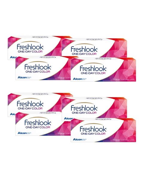 愛爾康freshlook®〈睛艷系列〉彩色日拋隱形眼鏡【10片裝】8盒【每盒1875元】