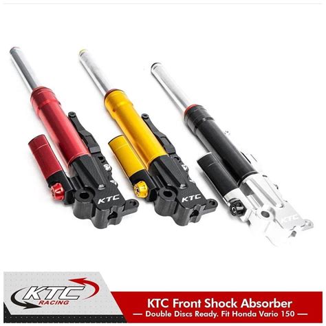 Jual SHOCK TABUNG SUSPENSION DEPAN KTC RACING MOTOR HONDA VARIO BEAT SCOOPY Shopee Indonesia