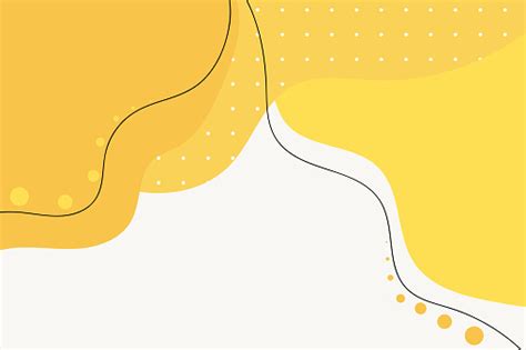 추상 노란색 배경입니다 리퀴드 스타일 미니멀 한 아트 워크 포스터 웹 배너 벽지 패브릭 프린트 용 디자인 고객 참여에 대한 스톡 벡터 아트 및 기타 이미지 Istock