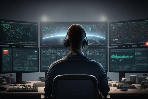 Technical Customer Service Specialist Stock Illustration Illustration