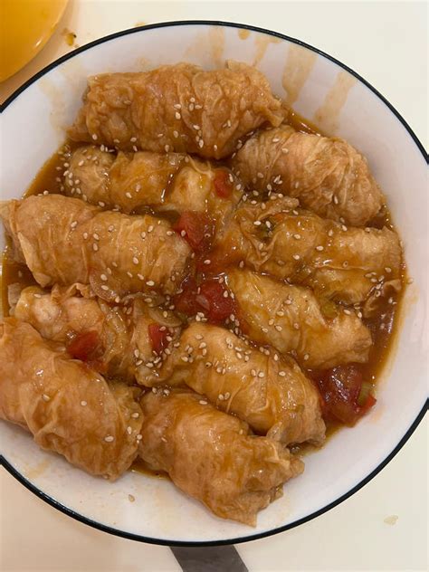 【🦐虾滑响铃卷图片】面果下厨房